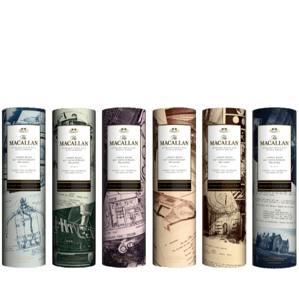 麥卡倫The Macallan《007》系列 「詹姆斯龐德60周年紀念版」 限量版套組 - 珍藏家洋酒