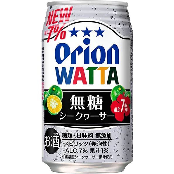 Orion Watta 雞尾酒 沖繩香檬 無糖 - 珍藏家洋酒